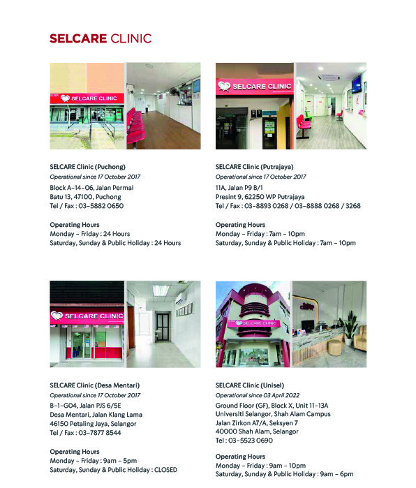 Selcare Clinic - Selgate Corporation
