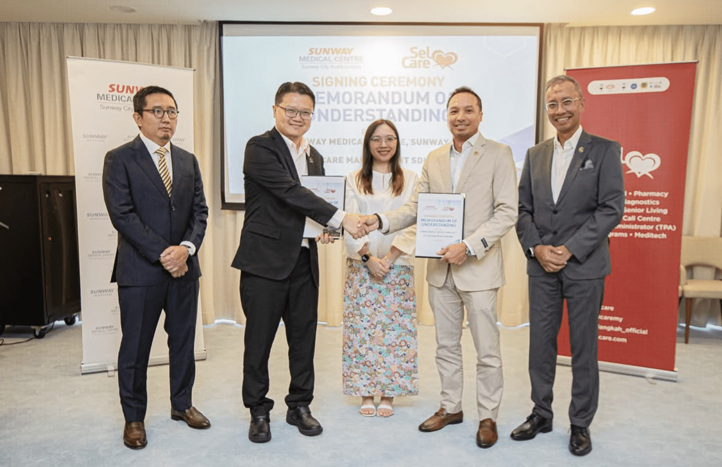 MEMORANDUM OF UNDERSTANDING (MOU) Between SELCARE & Sunway Medical ...
